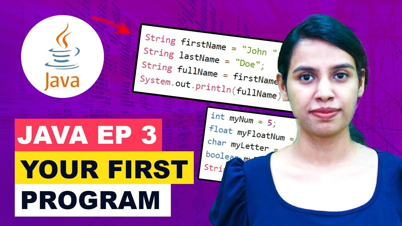 Your First Step in Java Writing a Program | Programming Hub