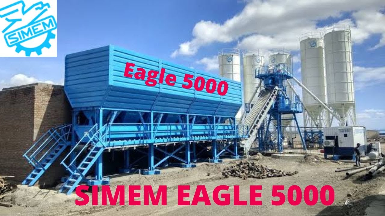 Eagle 5000 batching plant
