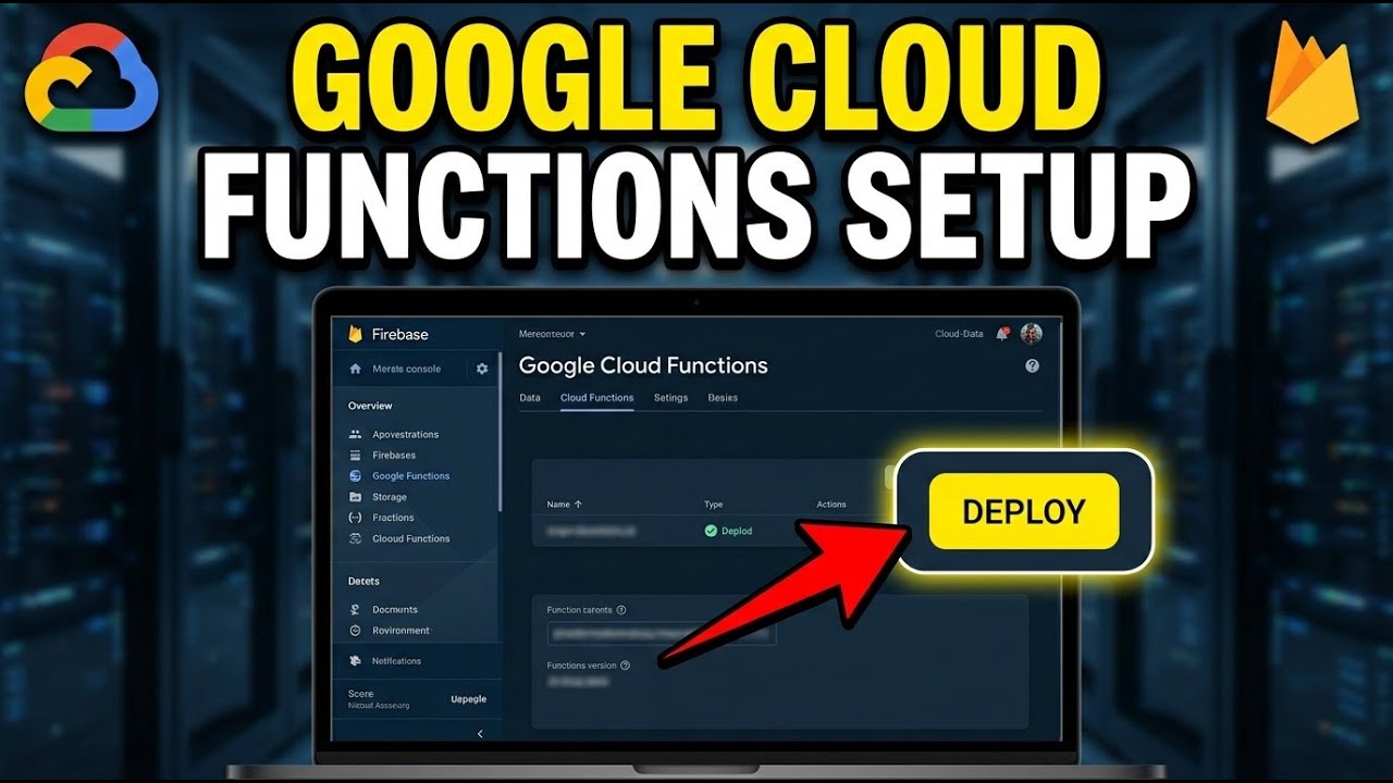 How to setup Google Cloud Functions with Firebase Hosting - Full Guide