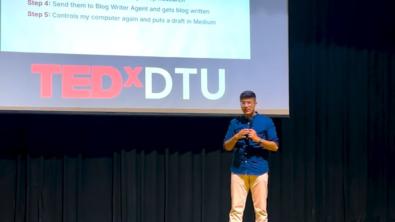 Becoming a Practical Superhuman: Redefining Creativity with AI | Paras Madan | TEDxDTU