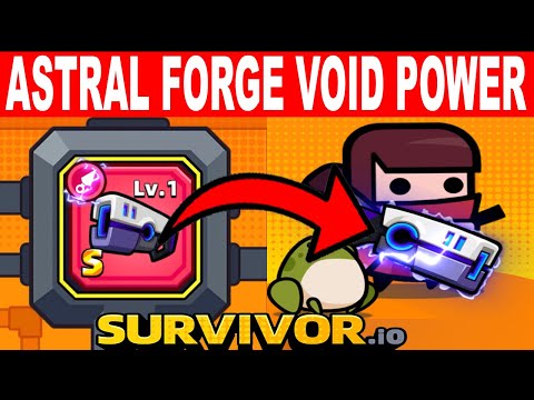 Survivor.io Astral Forge Legendary Void Power - The only weapon that you need