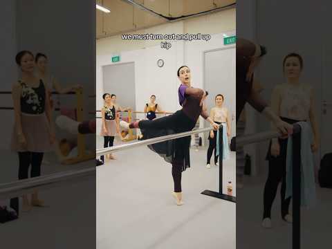 NO TWISTING, BUT TURNOUT.. WHAT?! ARABESQUE ALIGNMENT ✨ICONIC BALLERINA POSE🩰 #ballettips #vaganova