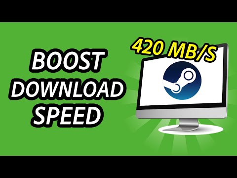 How to increase Download Speed on Steam Method #2 - QUICK AND EASY (Full Guide)