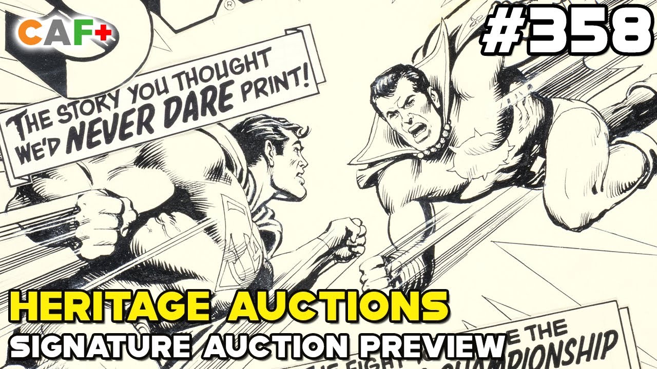 Heritage Auctions May 2026 Signature Comic Art Auction Preview