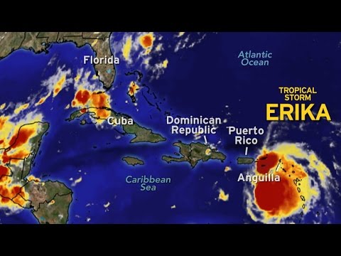Forecast: Tropical Storm Erika could hit Florida as hurricane
