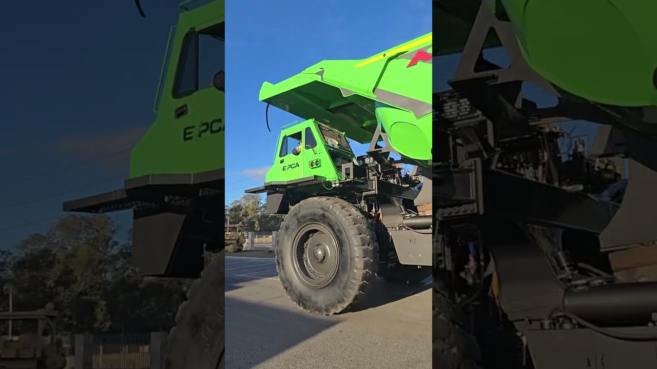 EPCA's First Test Drive - 100-Ton Battery-Electric Mining Truck