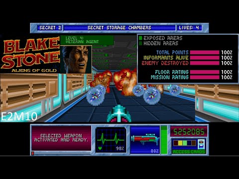 Steam Community :: Video :: Blake Stone: Aliens of Gold E2M10 Veteran ...