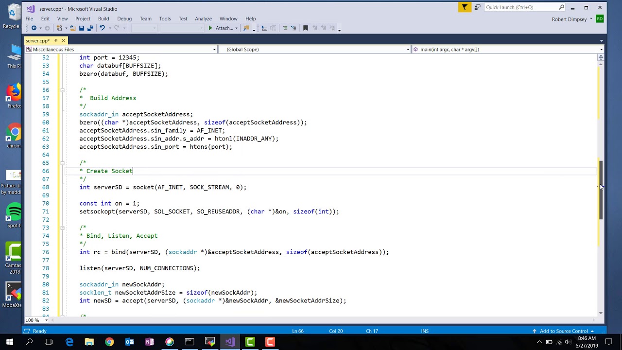 Socket (Server Side)