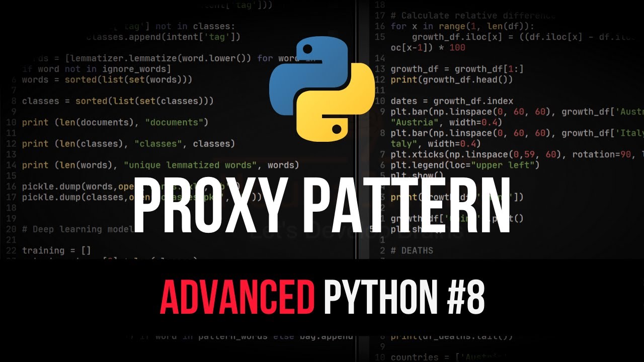 Proxy Design Pattern - Advanced Python Tutorial #8