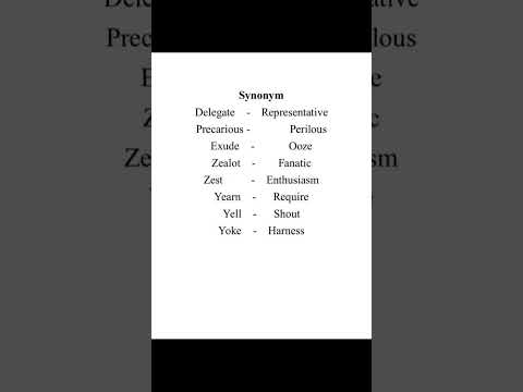 important synonyms preparation|English synonyms| GK preparation @synonyms@Englishpreparation
