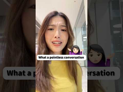What a pointless conversation in Japanese 🇯🇵 Japanese phrase in daily life