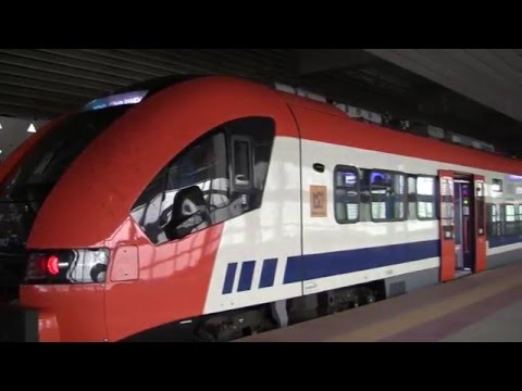 Train Journey from Kraków Glowny to Kraków Balice Airport, Lesser Poland, Poland - 5th January, 2016