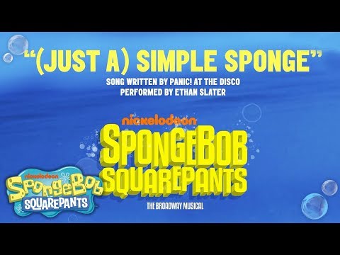 ‘(JUST A) Simple Sponge' Lyric Video ft. Brendon Urie | SpongeBob SquarePants Musical