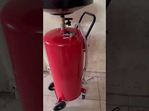 Big Red 105 ltr Pneumatic Oil Drainer