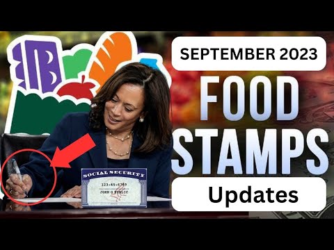 SNAP EBT Food Stamp & Social Security Update September 2023