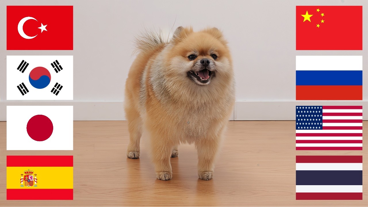 How Dogs Bark Around the World (12 Languages)