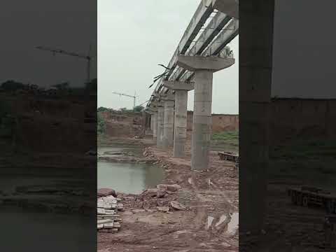 PSC Girder launching @constructionsiteswork #construction