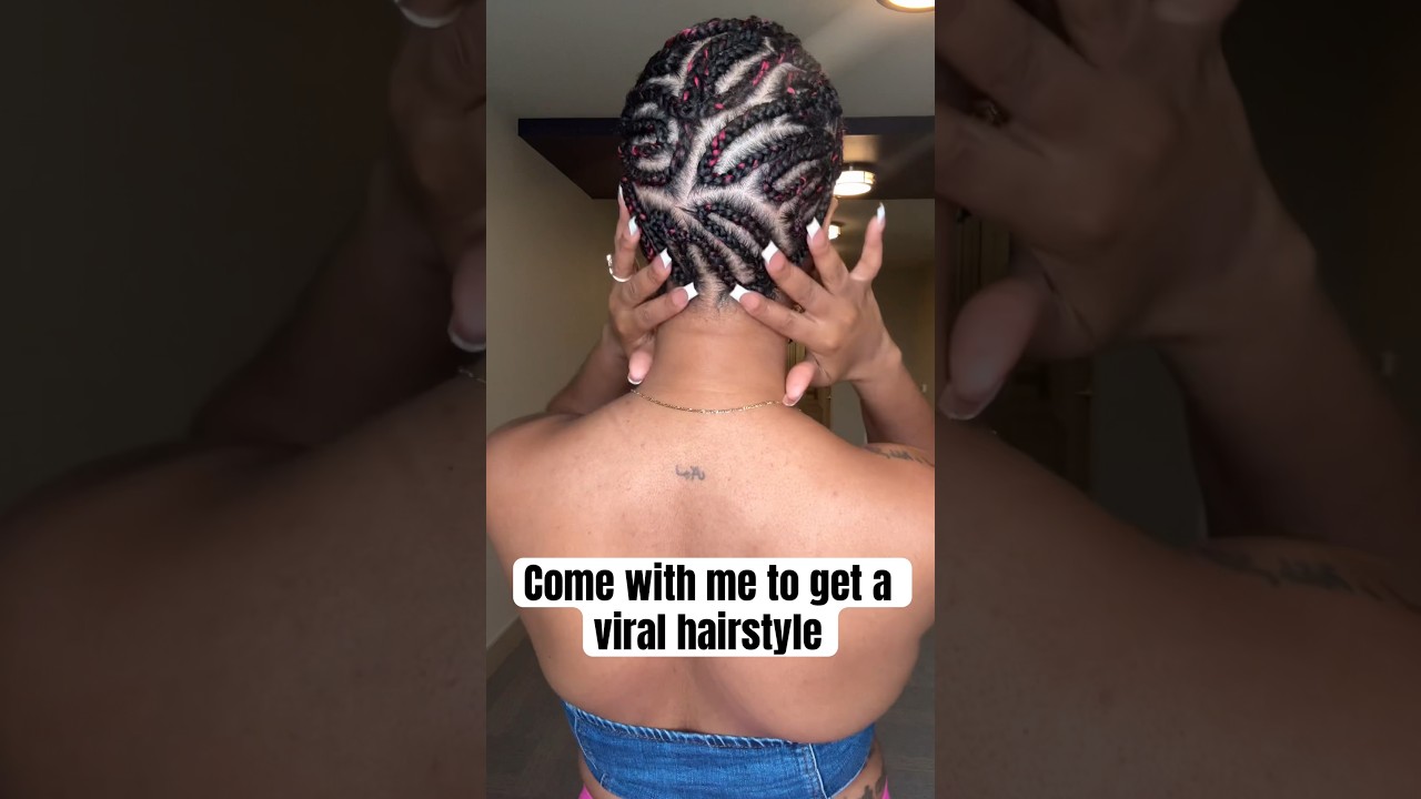 Bald head braids 💕 Do we like them?!