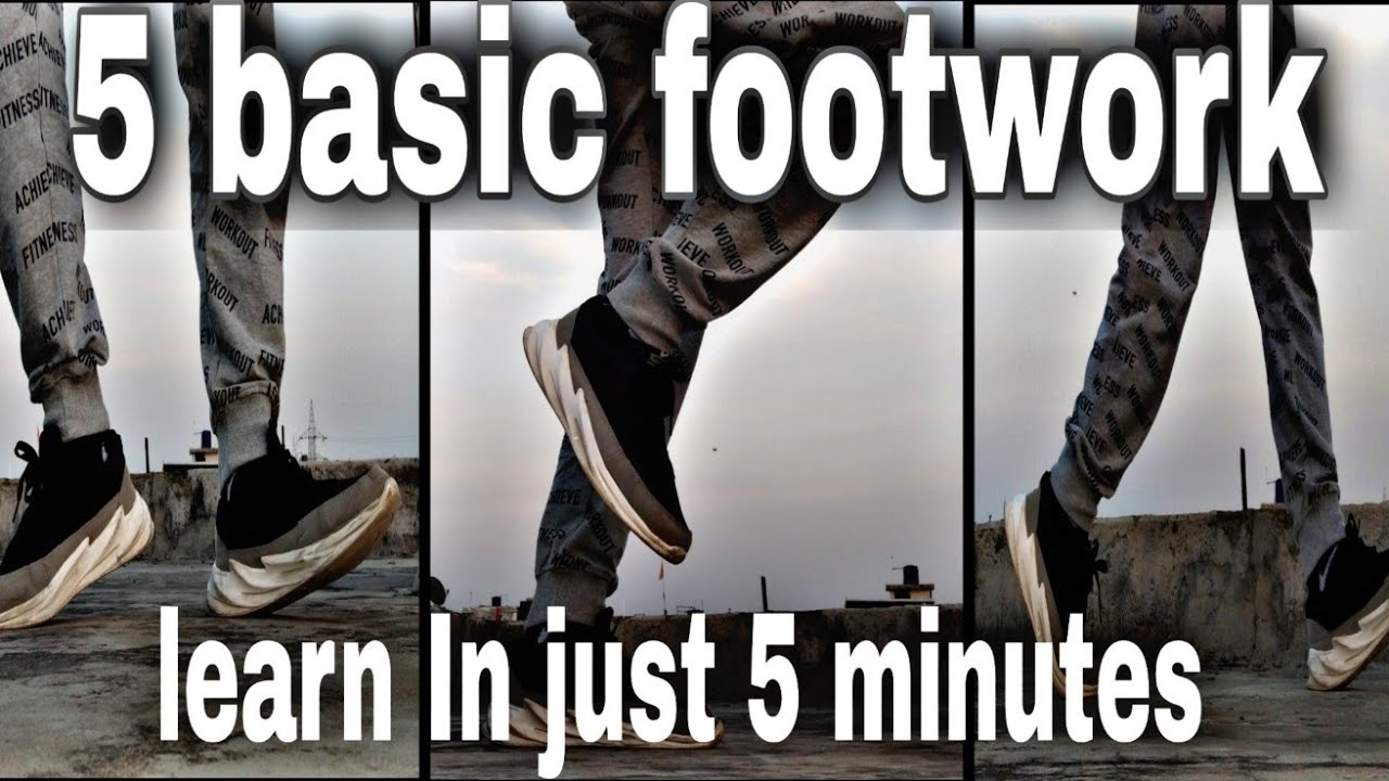 5 basic footwork / learn In just 5 minutes - easy steps for beginners
