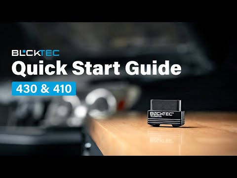 BLCKTEC 430 & 410 Quick Start Guide