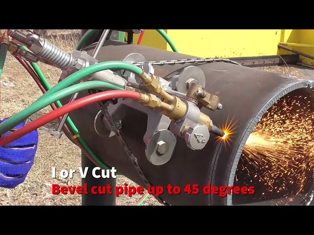 Beveling Machine - Auto Pickle Kolke Pipe Cutting Beveling Machines ...