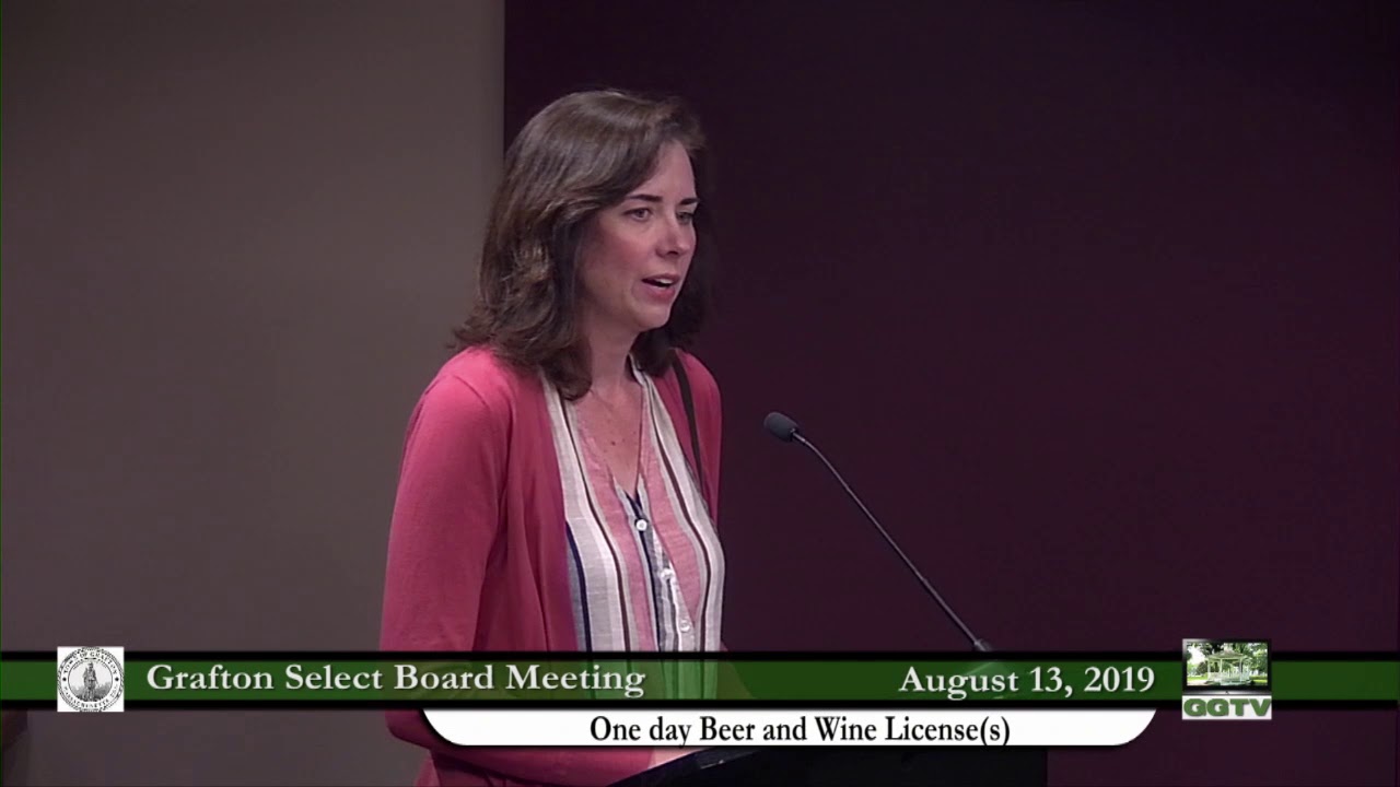 Select Board Meeting 8-13-19