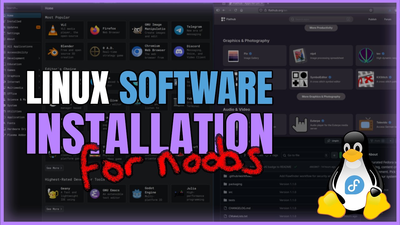Linux software installation explained (repositories, Flatpak, AppImage)