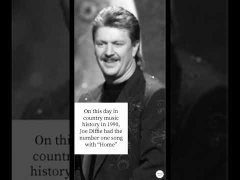 On this day in country music history in 1990 Joe Diffie was number one #countrymusic #90scountry