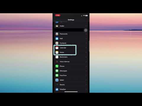 How to add an outlook calendar to your iPhone