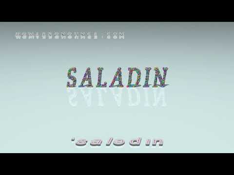 Saladin - pronunciation