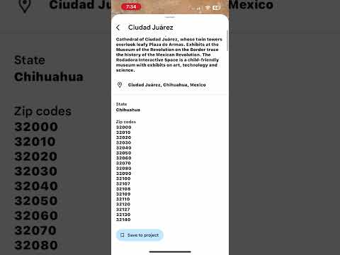 Why does this city have so many zip codes?? #google #map #mexico