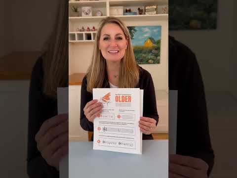 Compose with your Older Beginner Piano Students using this FREE printable #WunderKeys #Shorts