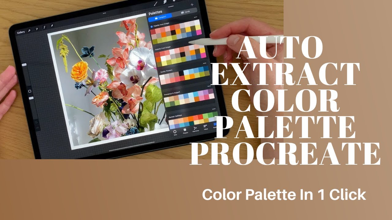 The One-Click Procreate Color Palette is Here!