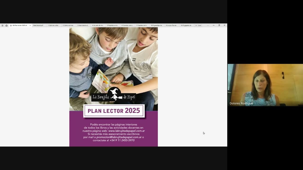 Presentación - Plan Lector 2025