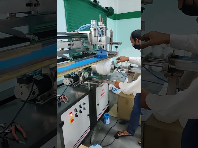 Round Screen Printing Machines - Plastic Jar Printing Machine ...