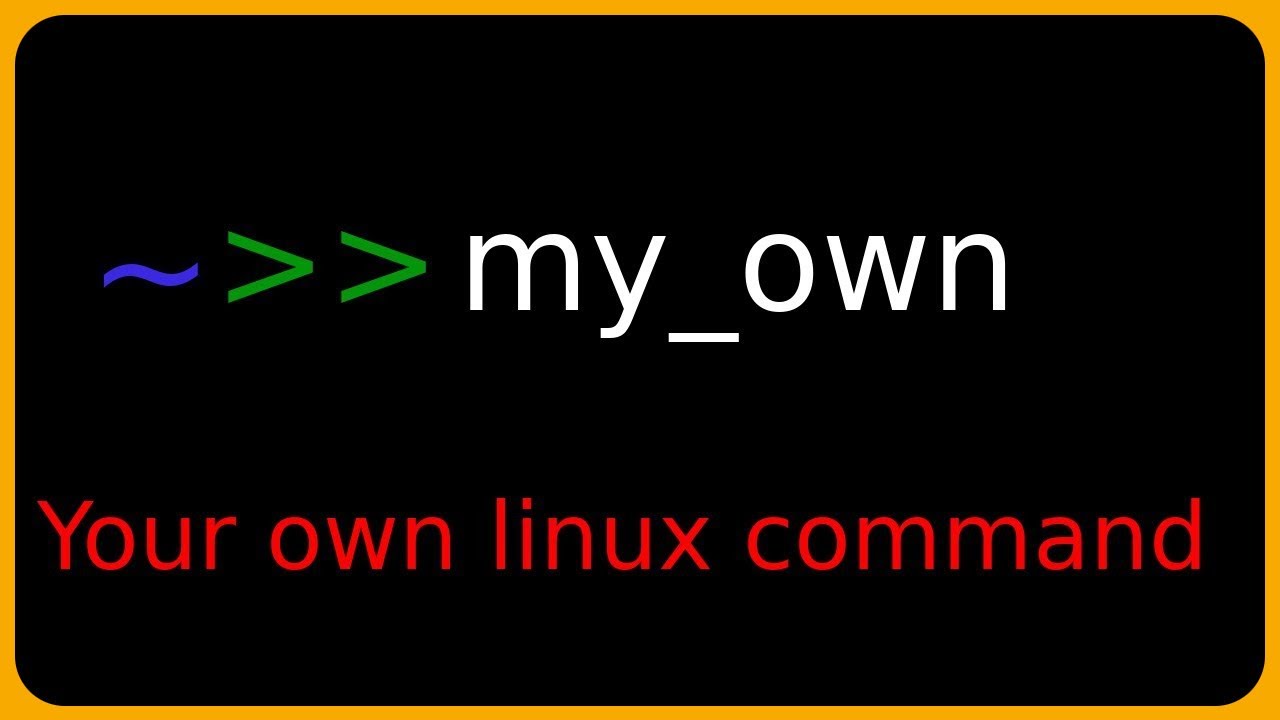 How to create your own linux command? - C programming