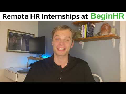 Become a remote HR Intern at BeginHR today!