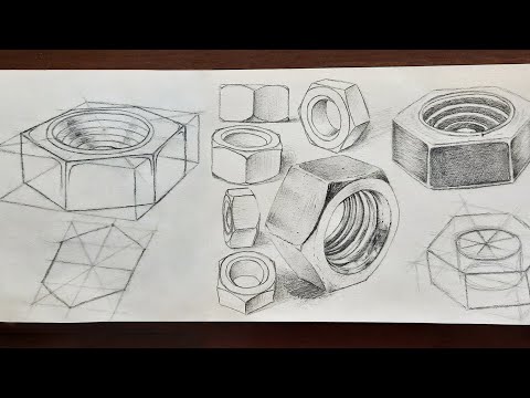 Step by Step Guide to Creating Metal Texture with Pencil