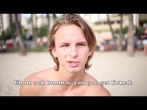 Tourists Try to Guess Hawaiian Pidgin Slang