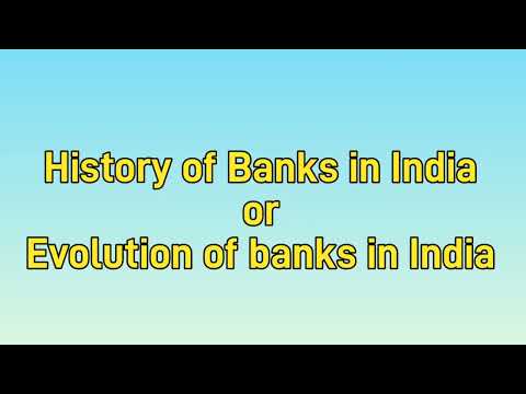 Sejarah Perbankan di India | Evolusi sektor perbankan di India | video lengkap dan terperinci