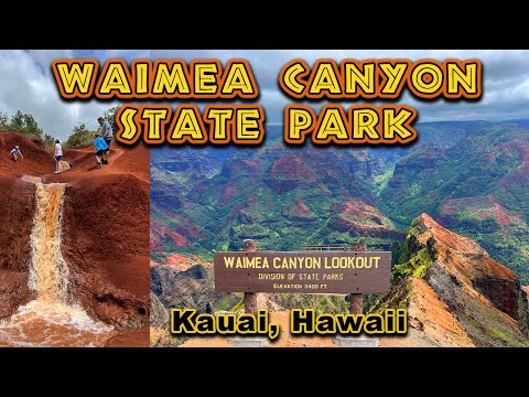 Waimea Canyon State Park, Kauaʻi 🌄 | The Grand Canyon of the Pacific! 🏞️ | Hawaii Travel Guide