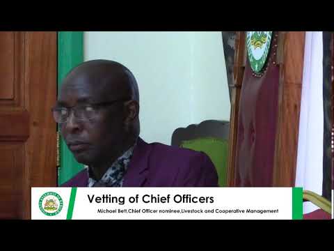 Vetting of Chief Officers