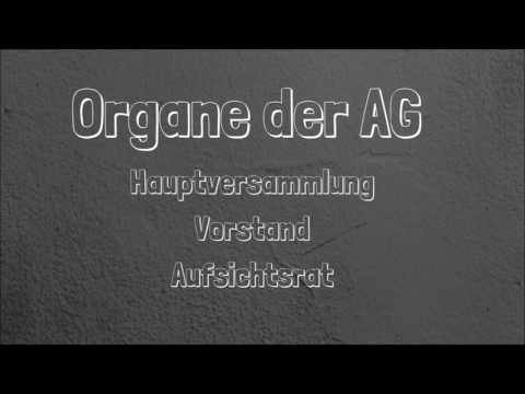 Was ist eine AG ? Vor- und Nachteile