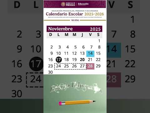 School Calendar 2025-2026 November