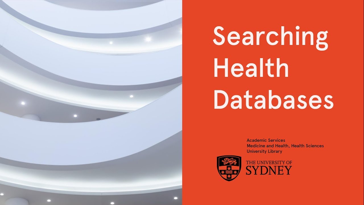 Searching Health databases