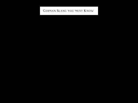 German Slang you must know | #shortvideo #shortsfeed #learngerman
