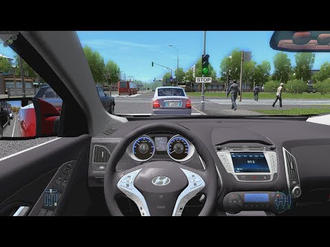 City Car Driving - Hyundai IX35 2.0D | Fast Driving