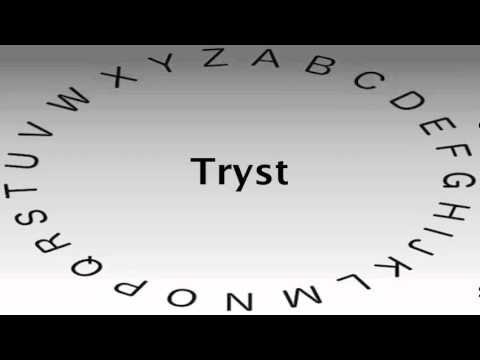 Spelling Bee Words and Definitions — Tryst