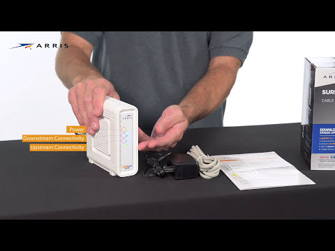 Installing and Activating Your ARRIS SURFboard DOCSIS 3.1 cable Modem