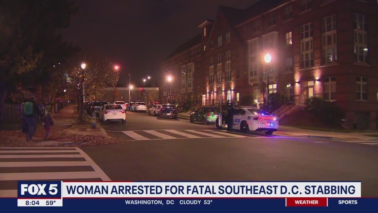 DC woman charged with stabbing 71-year-old man to death, police say
